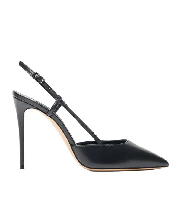 Casadei 100mm Julia Pointed-toe Slingback Heeled Pumps