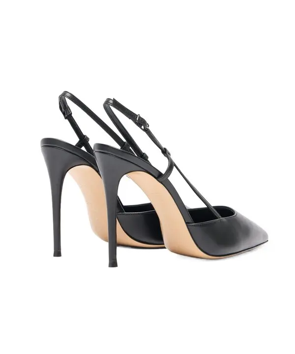 Casadei 100mm Julia Pointed-toe Slingback Heeled Pumps