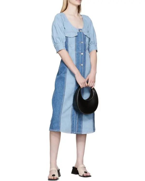 Staud Moon Leather Tote