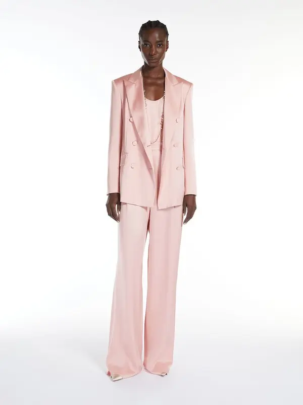 Max Mara Sleeveless Wide Leg Jumpsuit