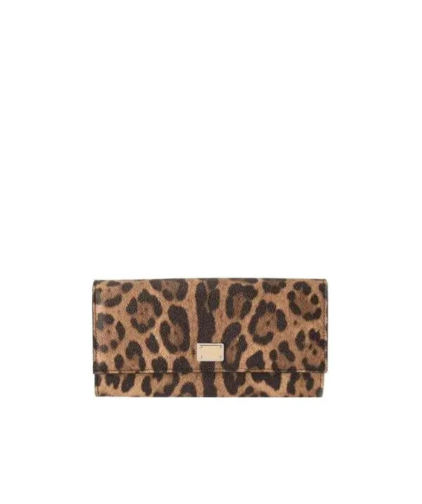 Dolce & Gabbana Leopard Print Purse