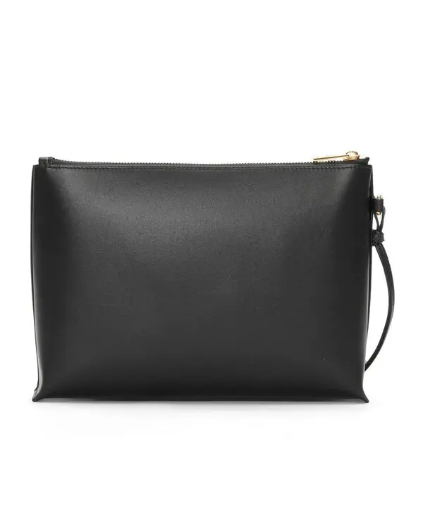 Loewe Logo Zip Wristlet Bag