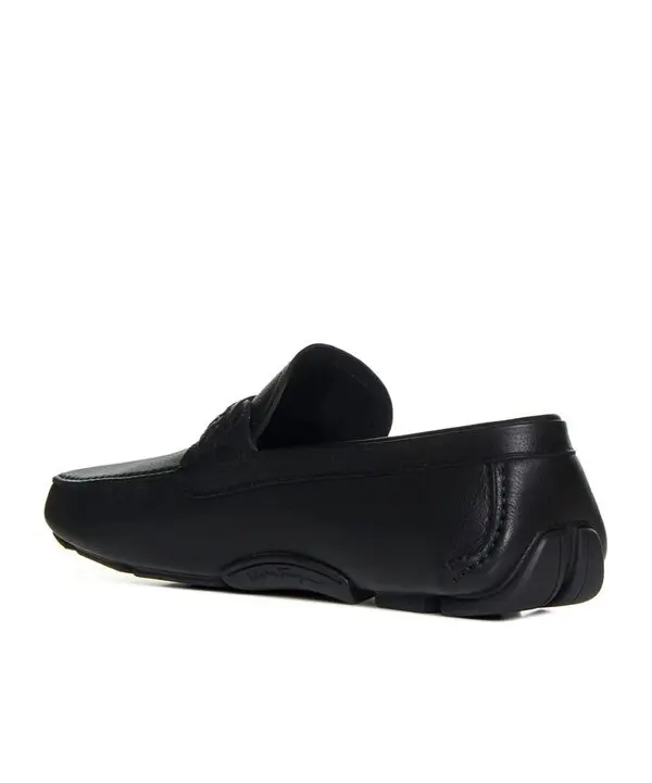 FERRAGAMO Leather Loafers - Black