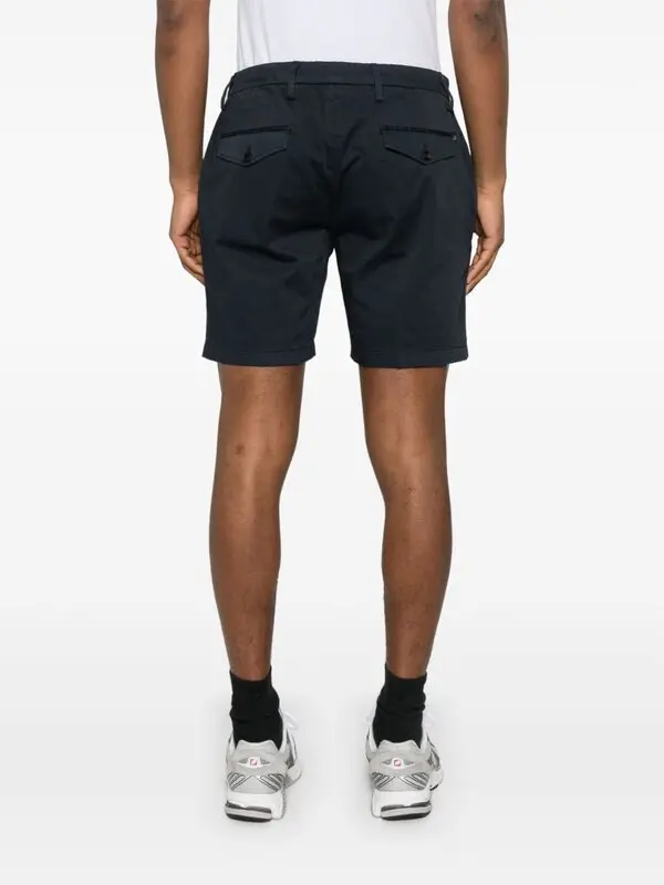 DONDUP Belt Loop Tailored Shorts - Blue