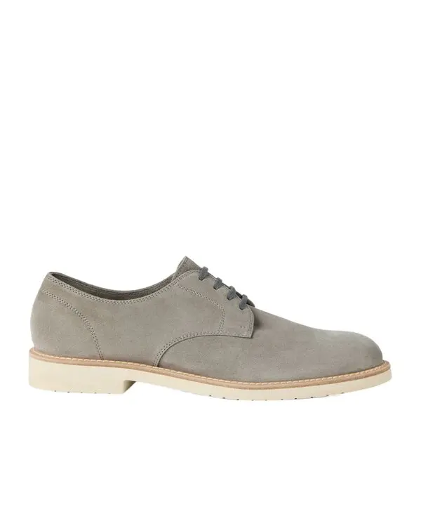 Brunello Cucinelli Suede Lace-up Derbies