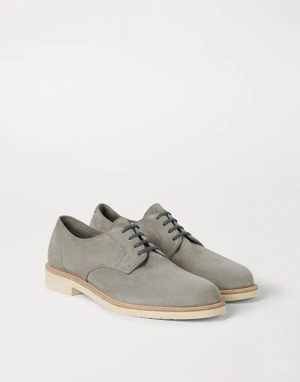 Brunello Cucinelli Suede Lace-up Derbies