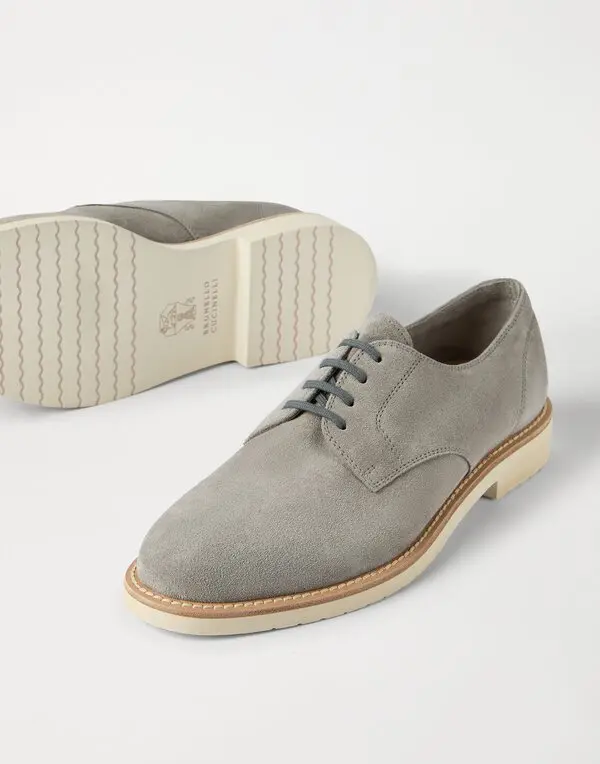 Brunello Cucinelli Suede Lace-up Derbies