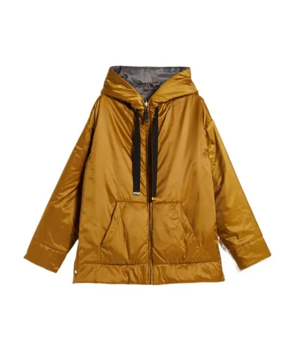 Max Mara Zipped Hooded Jacket
