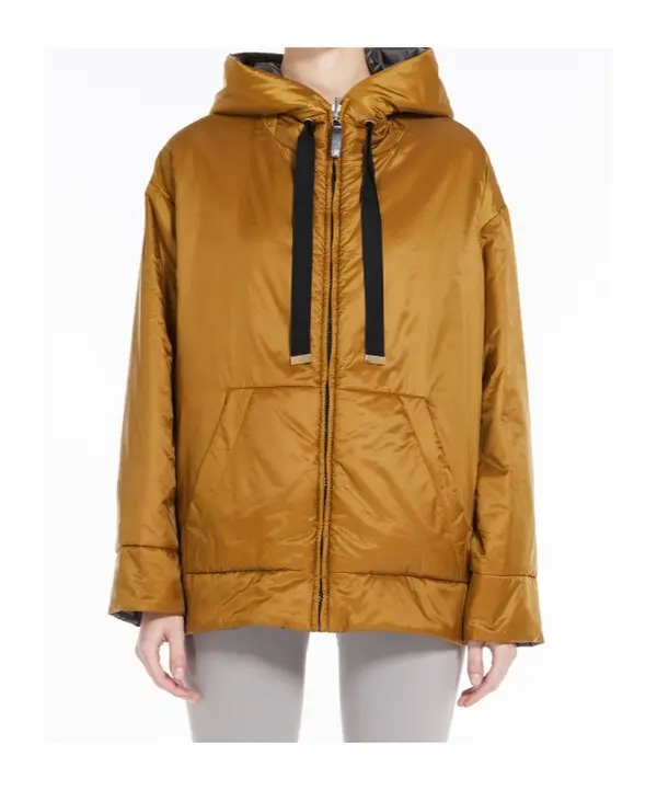 Max Mara Zipped Hooded Jacket