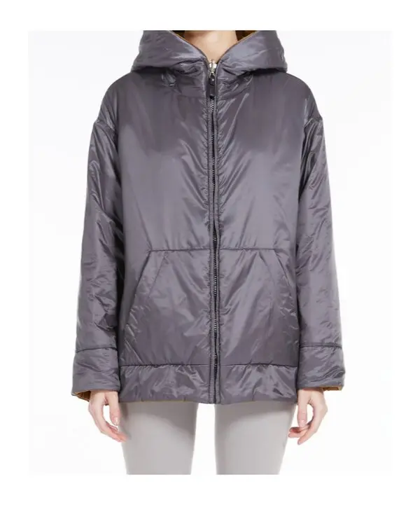Max Mara Zipped Hooded Jacket
