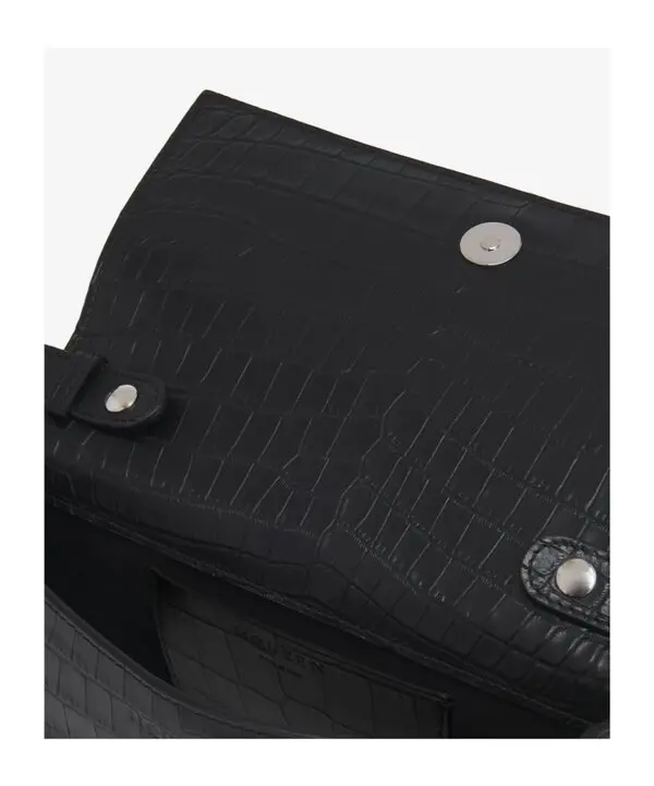 Alexander McQueen Jewelled Embossed Mini Shoulder Bag