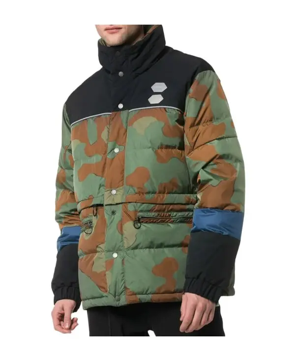 Off-White Camouflage Down Jacket