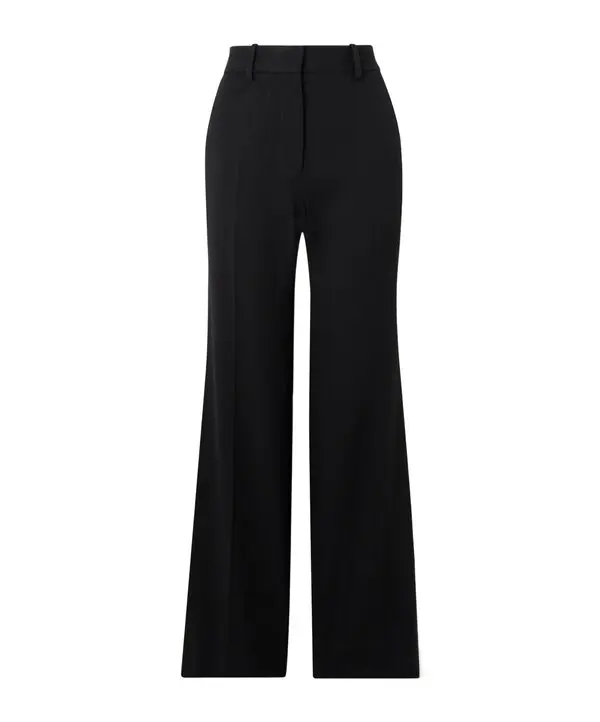 Victoria Beckham High Waist Tailored Trousers - Black