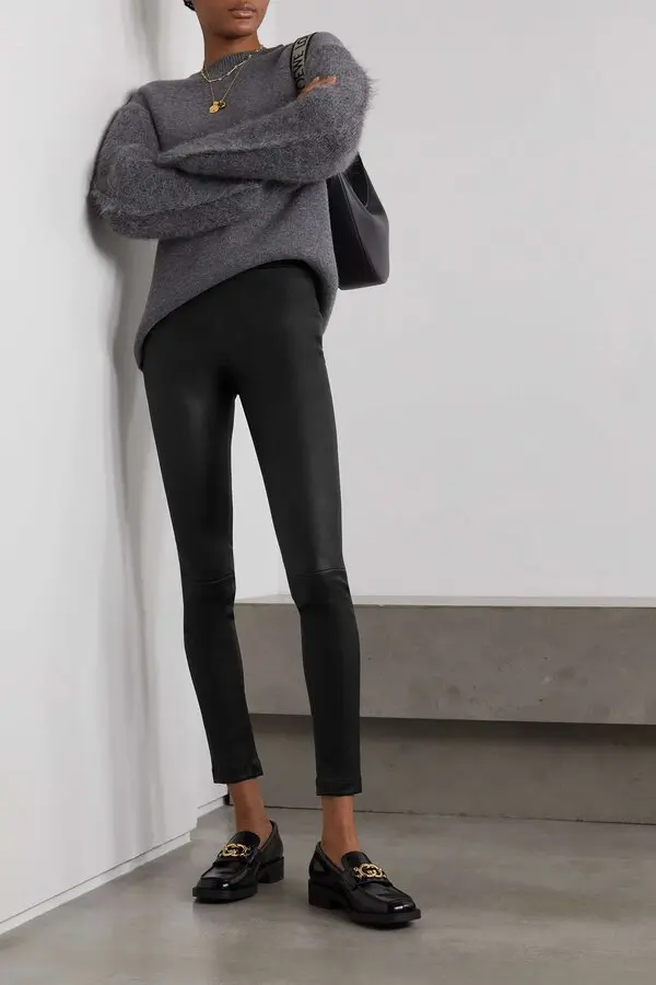Theory Leather Leggings