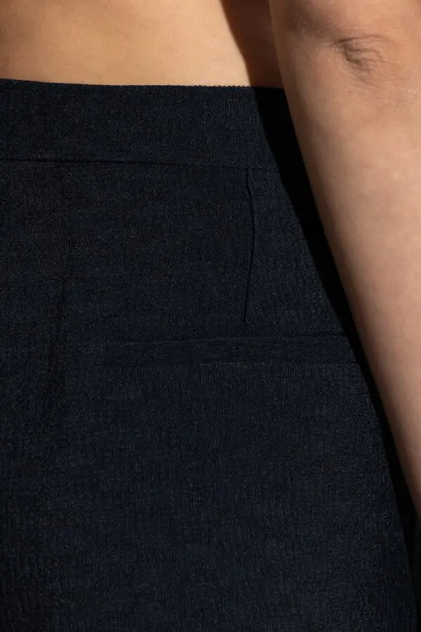 Emporio Armani Straight Leg Trousers