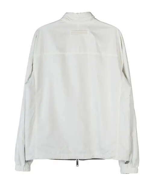 Zegna Long-sleeve Reversible Zip-up Jacket With Logo Detail