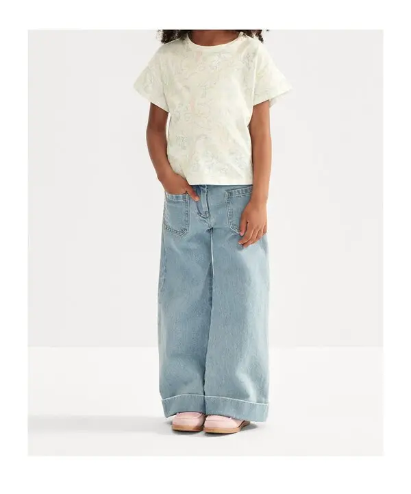 Dior Wide-leg Jeans With Belt Loops