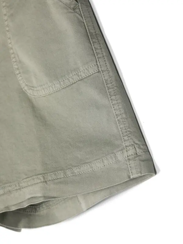 IL GUFO Elasticated Waist Cargo Shorts - Gray