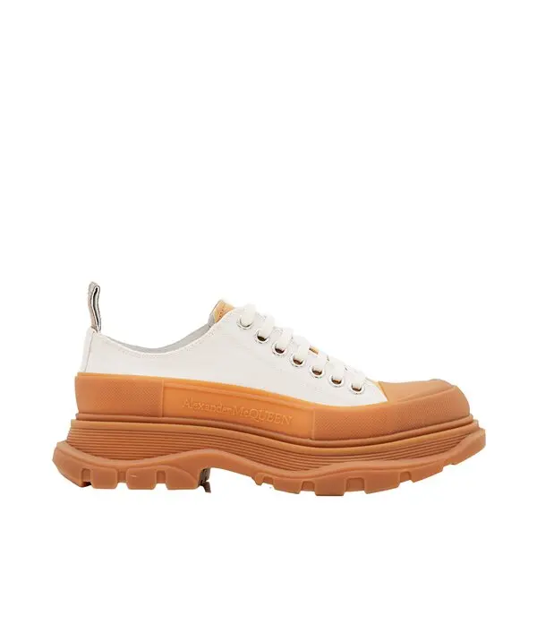 Alexander McQueen Tread Slick Lace-up Sneakers - Multicolor