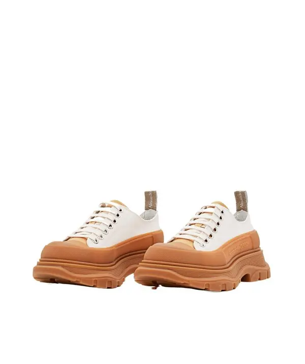Alexander McQueen Tread Slick Lace-up Sneakers - Multicolor