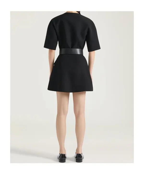 Givenchy Flap Pocket Mini Dress