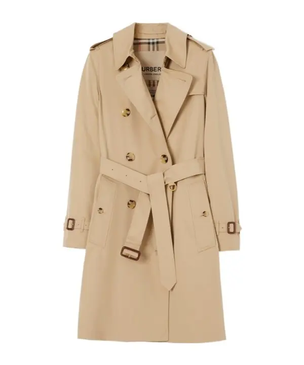 Burberry Kensington Heritage Double-breasted Trench Coat