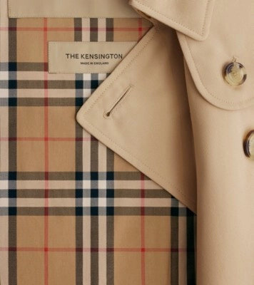 Burberry Kensington Heritage Double-breasted Trench Coat