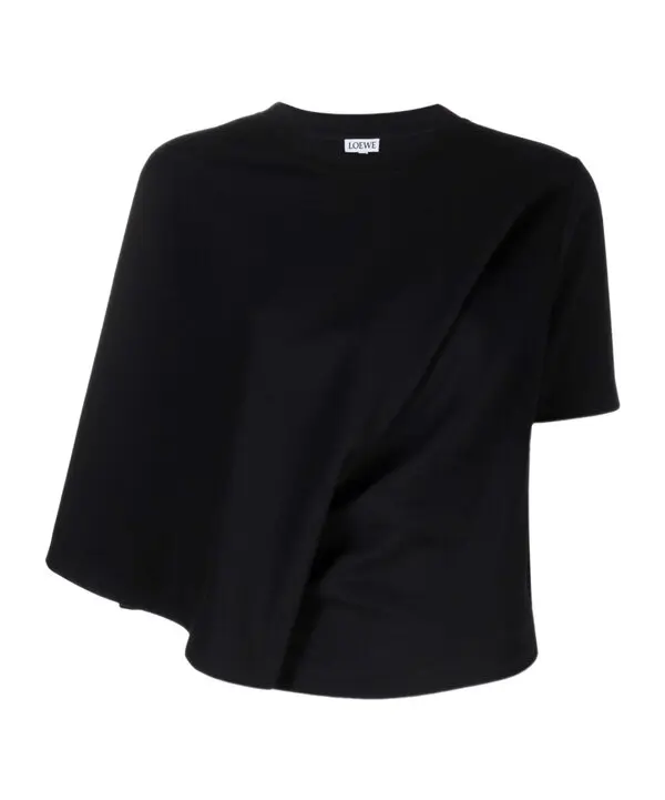 Loewe Asymmetrical Pleated T-shirt - No