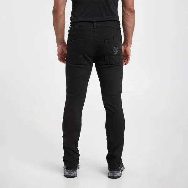 Philipp Plein Logo Detail Jeans