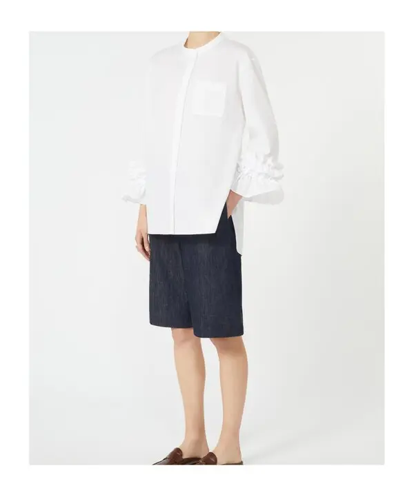 Max Mara High-waist Denim Shorts - Black