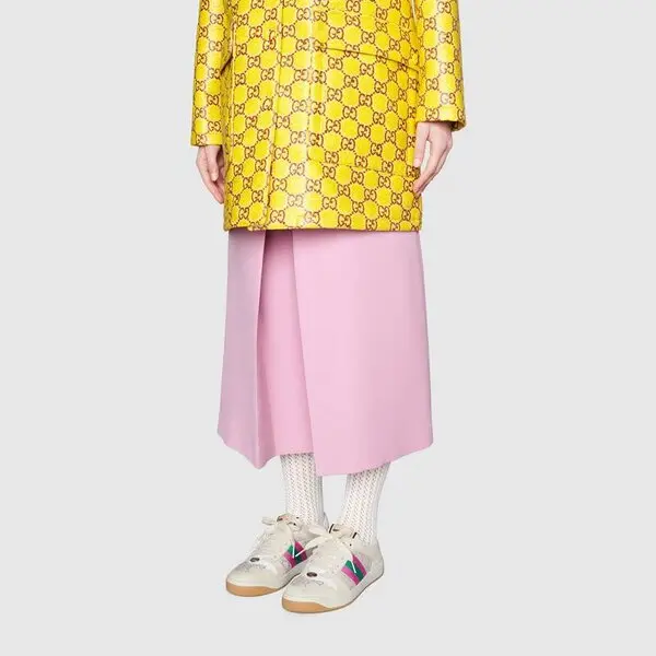 Gucci Web Screener Sneakers - Nude