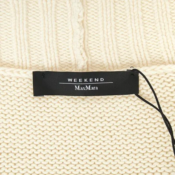 Max Mara Acacia Oversized Jacquard Knit Cardigan - White