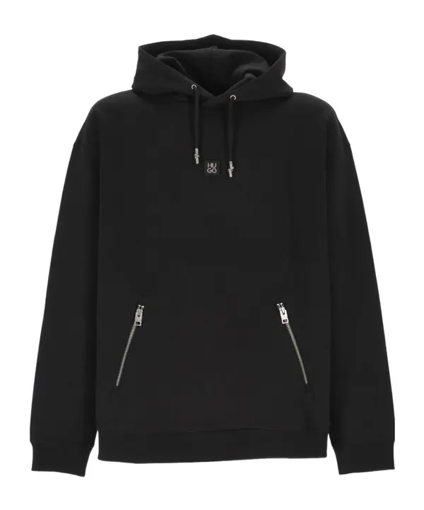 Hugo Boss Logo-plaque Hoodie