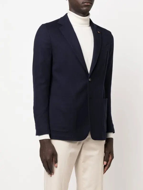 Colombo Single-breasted Wool Blazer