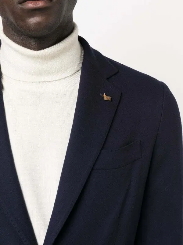 Colombo Single-breasted Wool Blazer