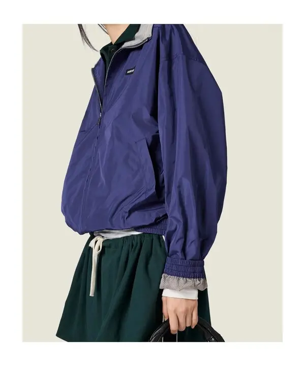 Miu Miu Poplin Blouson Jacket