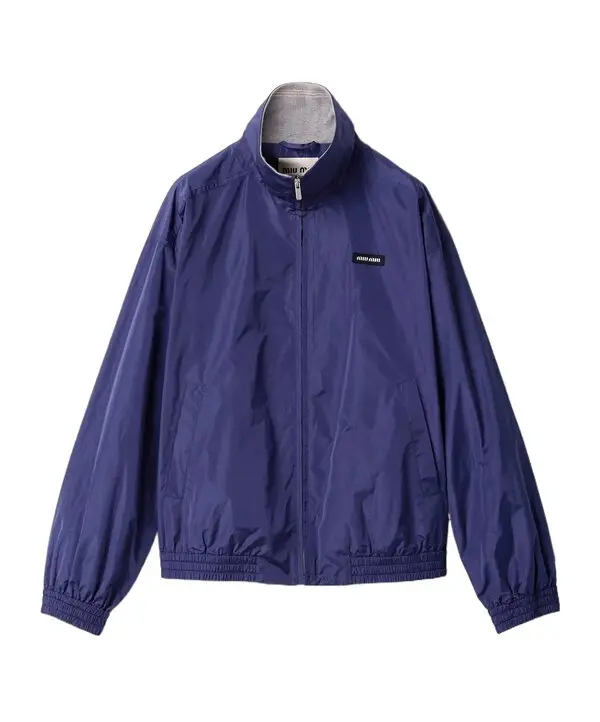 Miu Miu Poplin Blouson Jacket - No