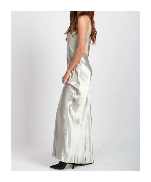 Alberta Ferretti Sleeveless V-neck Maxi Dress
