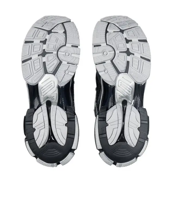 Balenciaga Runner Lace-up Sneakers - Black/silver