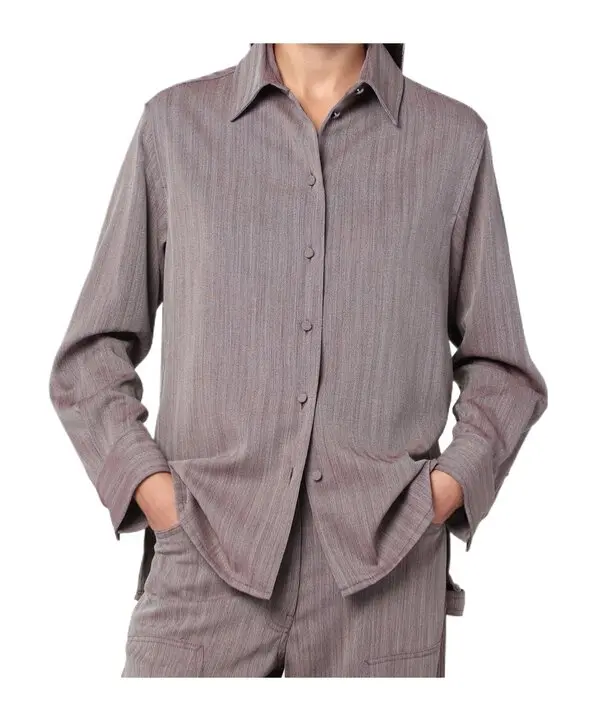 GOLDEN GOOSE Striped Long Sleeve Shirt
