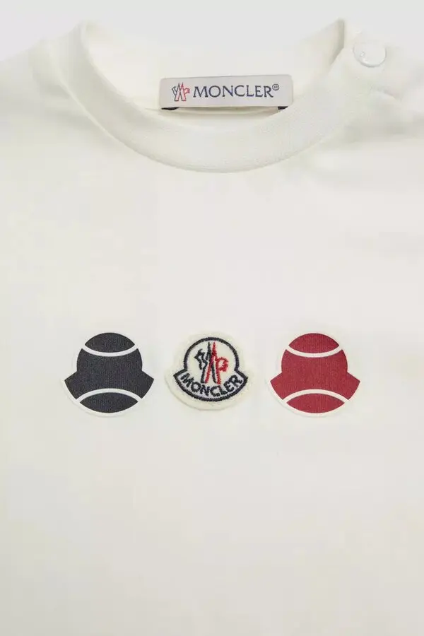 Moncler Logo Patch Crewneck T-shirt