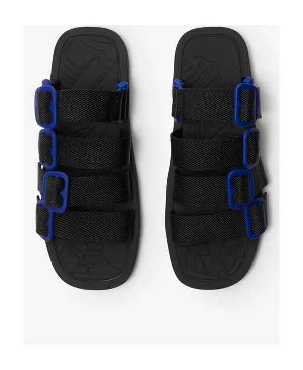 Burberry Nylon Strap Sandals