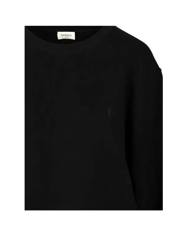 Saint Laurent Cassandre Crewneck Sweatshirt