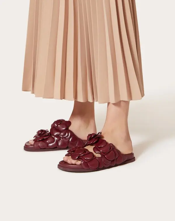 Valentino Garavani Atelier 03 Rose Edition Slide Sandals