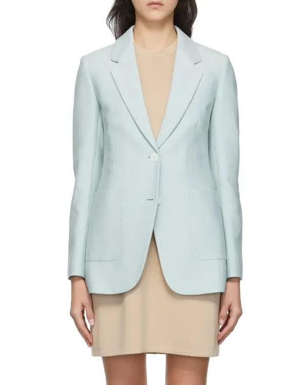 Max Mara Tailored Suit Coat With Notched Lapel