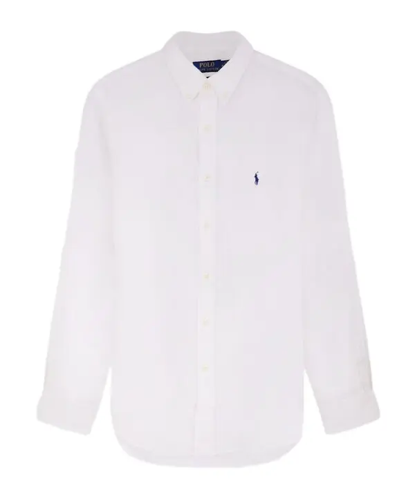 Ralph Lauren Polo Logo Detailed Slim-fit Shirt