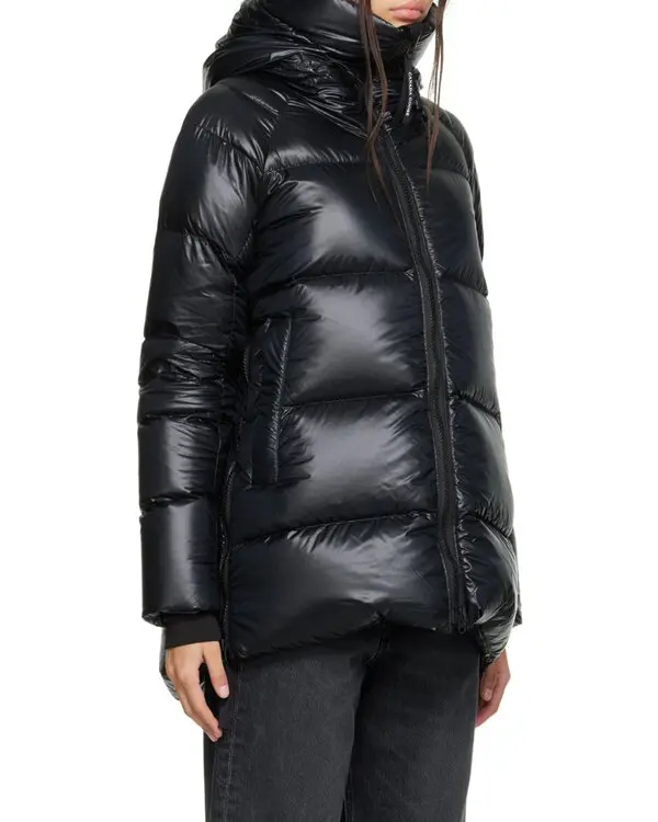 Canada Goose Cypress Puffer Hooded Jacket - Black