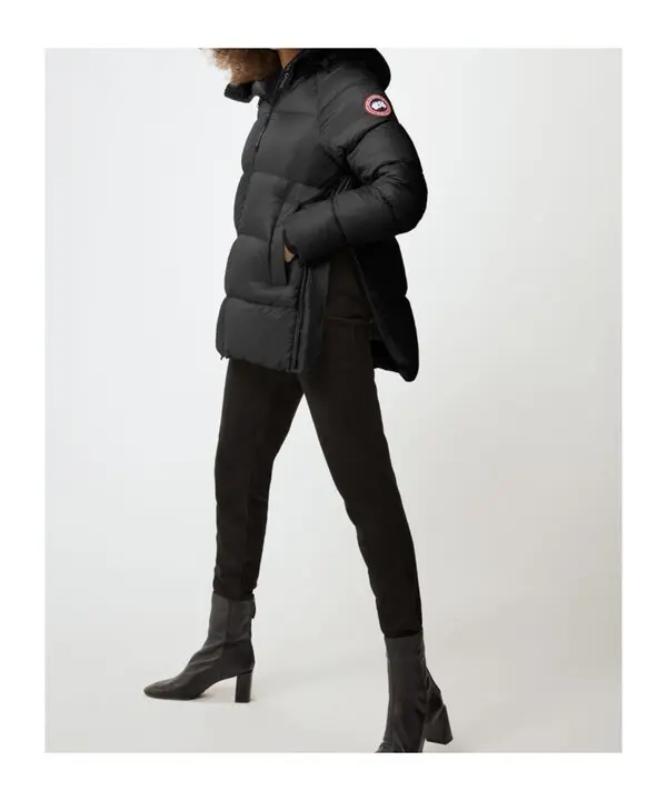 Canada Goose Cypress Puffer Hooded Jacket - Black