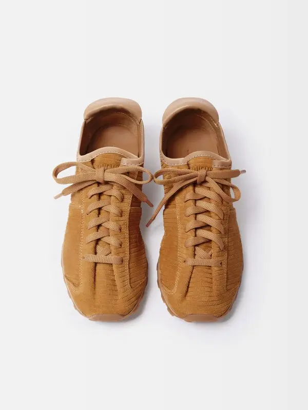 Jacquemus The Tennis Soft Sneakers - Camel