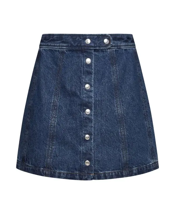 A.p.c. A-line Denim Miniskirt